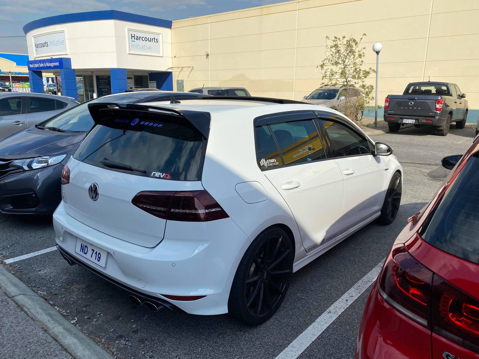 VW GOLF 7 7.5 REAR WING OETTINGER STYLE GOLF R & GTI