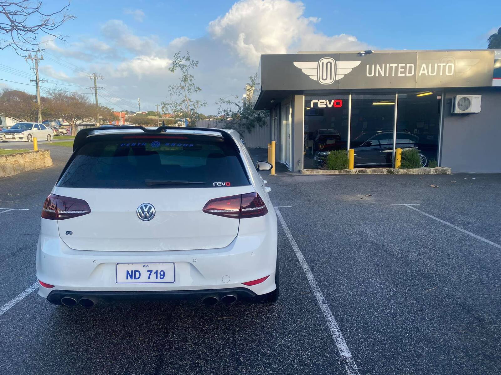 VW GOLF 7 7.5 REAR WING OETTINGER STYLE GOLF R & GTI