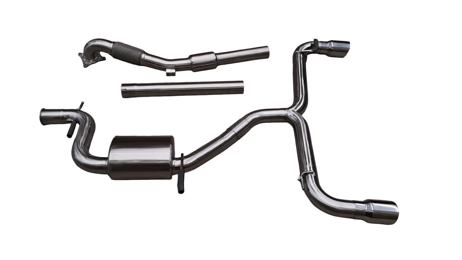 ULTIMATE SERIES TURBO BACK EXHAUST FOR VW GOLF GTI 6